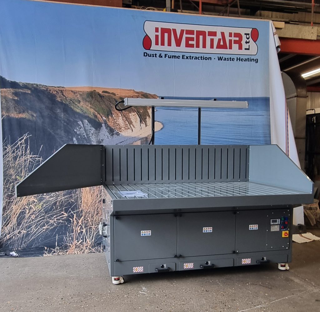 Downdraft Tables - Inventair